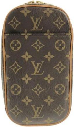 Louis Vuitton Pre-owned Monogram Pochette - Femme - Pre-owned - Brun - Taille: ONE Size