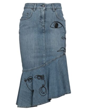 Moschino HOSEN & R&Ouml;CKE - Jeansr&ouml;cke auf YOOX.COM