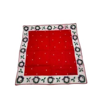 Dior Pre-owned Vintage Scarf - Femme - Pre-owned - Rouge - Taille: ONE Size
