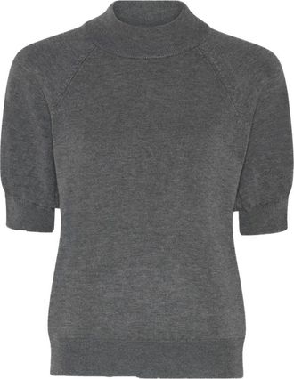 Bruuns Bazaar Femme, Pulls, Gris, Taille: 38 FR Tricots