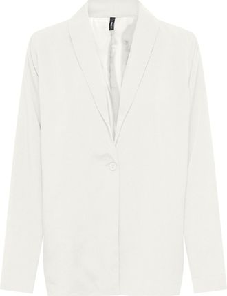 Only Damen Onlnova Life Elite L/S PIMO SOLID Blazer, Cloud Dancer, 36