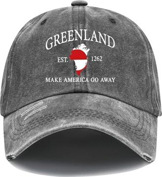 Generic Casquette de baseball Make America Go Away, Groenland Hat, Make America Go Away, gris, 53