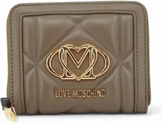 Love Moschino Femme, Accessoires, Brun, Taille: ONE Size Portafoglio