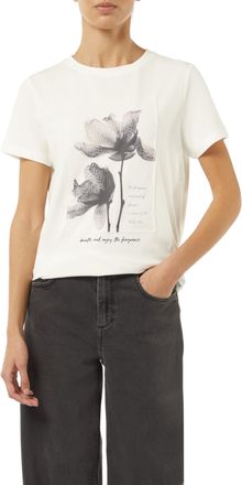 Comma T-Shirt mit Artwork