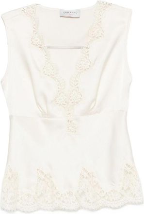 Ermanno Scervino Top - Blanc