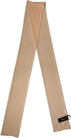 Dolce & Gabbana Femme, Accessoires, Beige, Taille: ONE Size &Eacute;charpe Ch&acirc;le Foulard En Soie