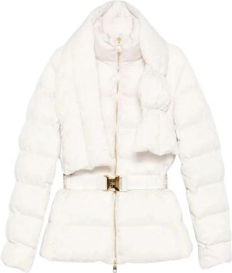 Elisabetta Franchi Couette en tissu voile jacquard Elisabetta Franchi