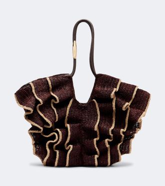 Zimmermann Cabas Goldentime Medium en raphia