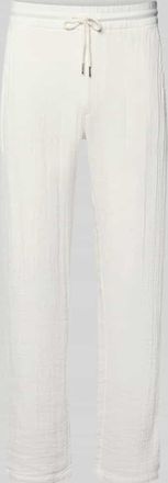 Lindbergh Straight Fit Sweatpants in Musselin-Optik