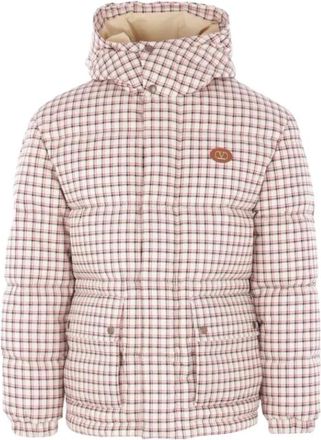 Valentino Garavani Homme, Vestes, Multicolore, Taille: 2XL Nylon Hooded Down Jacket With VLogo Patch