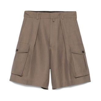 Dries Van Noten Homme, Shorts, Beige, Taille: XL Shorts d&eacute;contract&eacute;s
