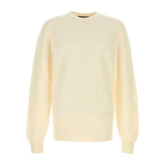Dolce & Gabbana Rundhalspullover - - Knitwear - Herren - Wei&szlig; - XL