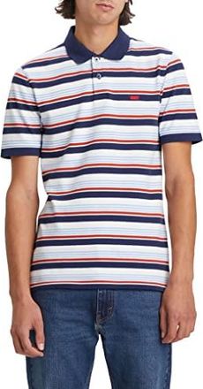 Levi's Polo Slim Housemark pour Homme, Eraless Naval Academy, S