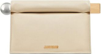 Jacquemus Handtasche La Pochette Rond 24E233BA356-3171 Écru