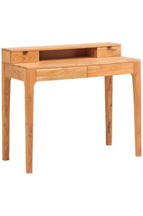 MID.YOU Mid.you Sekret&auml;r, Natur, Metall, Akazie, massiv, Holz, 4 Schublade(n) Schubladen, rechteckig, eckig, 100x86x45 cm, FSC 100%, Stauraum, Arbeitszimmer, 