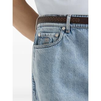Brunello Cucinelli Straight-Leg Cotton Jeans - Blue
