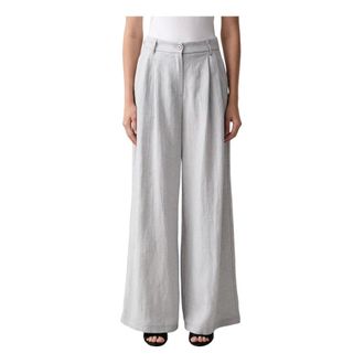 Vicolo Pantalon large - Femme - Pantalons - Gris - Taille: 40 FR