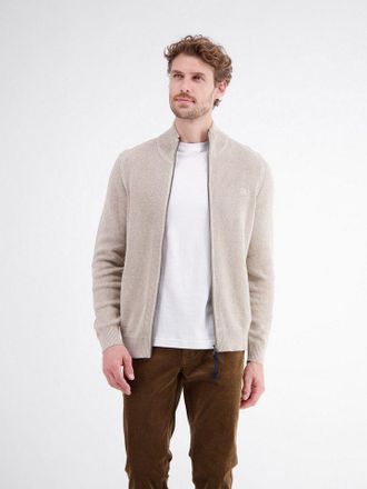 Lerros Strickjacke mit Rei&szlig;verschluss und Stehkragen