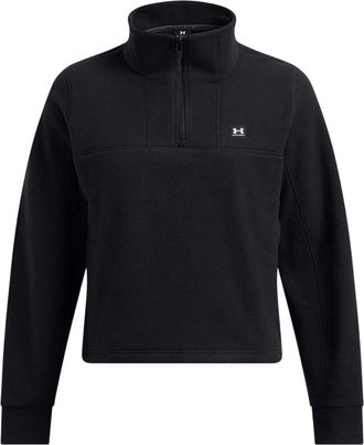 Under Armour Expanse Sweatshirt f&uuml;r Damen, Rei&szlig;verschluss, Lang&auml;rmlig (Schwarz)