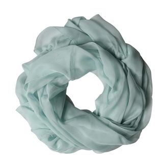 Dolce & Gabbana Homme, Accessoires, Vert, Taille: ONE Size &Eacute;tole en Soie Foulard Tour de Cou Ch&acirc;le