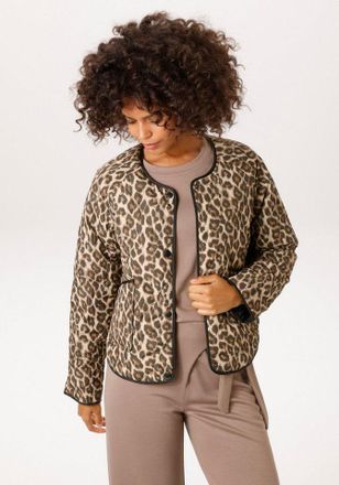 Aniston Steppjacke mit trendigem Leo-Print - NEUE KOLLEKTION