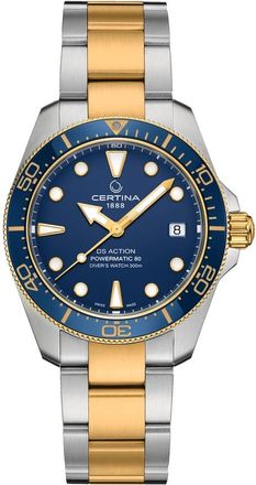 Certina DS Action Diver 38mm Bicolor Powermatic 80 Herrenuhr C048.807.22.041.00