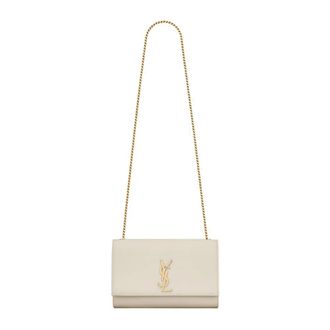 Saint Laurent Kate Medium Schultertasche - - Bags - Damen - Beige - ONE SIZE