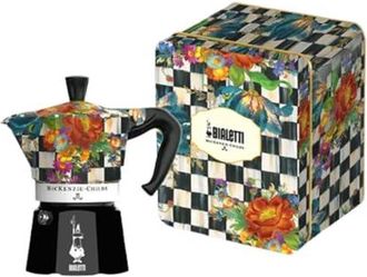 Bialetti Moka Express MacKenzie Limited Edition Quarterly Check (6 tasses)