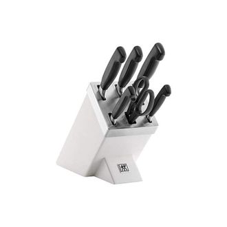 Zwilling Zwilling - Vier Sterne Messerblock 7-tlg. wei&szlig;