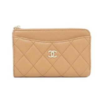 Chanel Pre-owned Business Card Case - - Pre-owned - Damen - Beige - ONE SIZE