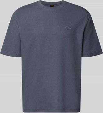 Boss Orange by Hugo Boss Regular Fit T-Shirt aus reiner Baumwolle Modell Te_Rib