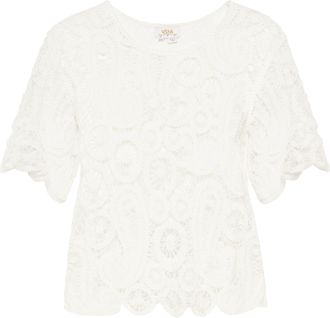 Usha Bluse Frauen Wei&szlig;