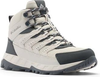 Columbia Bottes de randonn&eacute;e imperm&eacute;ables Strata Trail Mid pour femme, Gris nuage/gris fonc&eacute;, 8.5