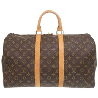 Louis Vuitton unisex, Pre-owned, Brun, Taille: ONE Size Sac Week-end Pre-owned en Toile