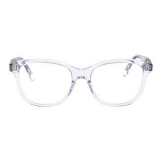 Alexander McQueen Stilvolle Optische Brille Am0487O - - Accessories - Damen - Grau - 54 MM