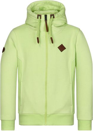 Naketano Herren Kapuzensweatjacke Birol, Farbe:Matcha Green Melange, Gr&ouml;&szlig;e:XL
