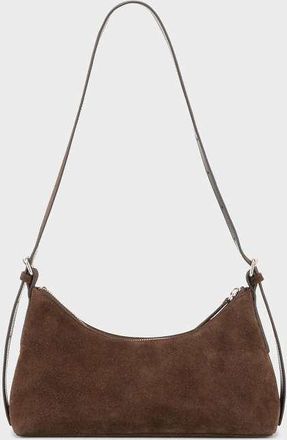 Vagabond Bari Mini-Umh&auml;ngetasche aus Wildleder in Coffee-Braun