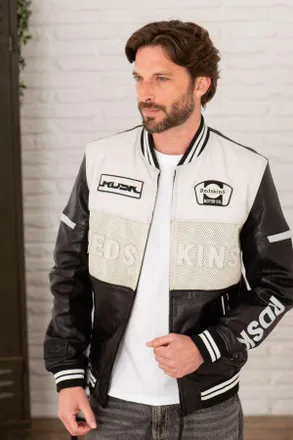 Redskins Blouson Nogaro racing black / white