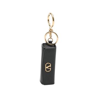 Valentino Garavani VLogo Signature Lippenstifthalter aus Leder - - Accessories - Damen - Schwarzk - ONE SIZE