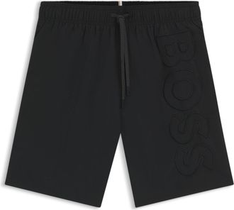 BOSS Herren Whale Badehose, Black 001, M EU