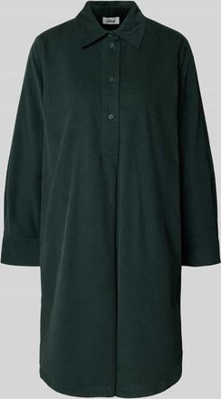 s.Oliver Red Label Relaxed Fit Cordkleid aus Baumwoll-Viskose-Mix