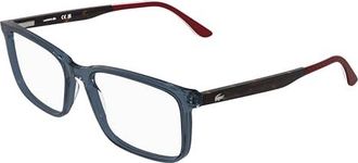 Lacoste L2993 N 412 Monture de lunettes pour homme Bleu marine transparent 54/18/150