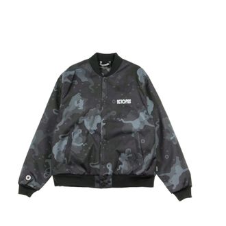 Octopus Homme, Vestes, Multicolore, Taille: S Bomber Varsity Camo Noir