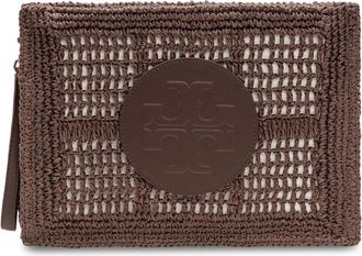 Tory Burch Femme, Sacs, Brun, Taille: ONE Size Ella Hand Pouch