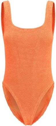 Hunza G Femme, Maillots de bain, Orange, Taille: ONE Size Maillot de bain une pi&egrave;ce en polyester