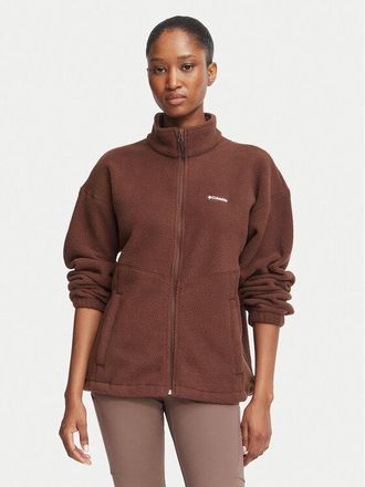 Columbia Fleecejacke Timber Meadow MTR 2176091 Dunkelbraun Regular Fit