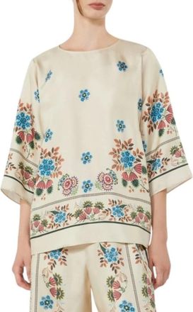 Max Mara Femme, Blouses et Chemises, Multicolore, Taille: 36 FR Camicia