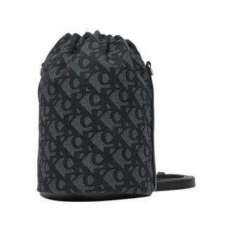 Calvin Klein Femme, Sacs, Noir, Taille: ONE Size Monogram Bucket Bag