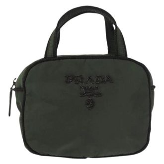 Prada Pre-owned Nylon Mini Bag - - Pre-owned - Damen - Gr&uuml;n - ONE SIZE