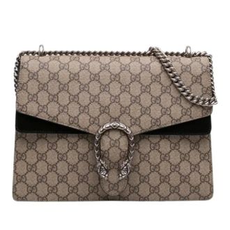 Gucci Sac bandouli&egrave;re moyen Dionysus Pre-owned - Femme - Pre-owned - Beige - Taille: ONE Size